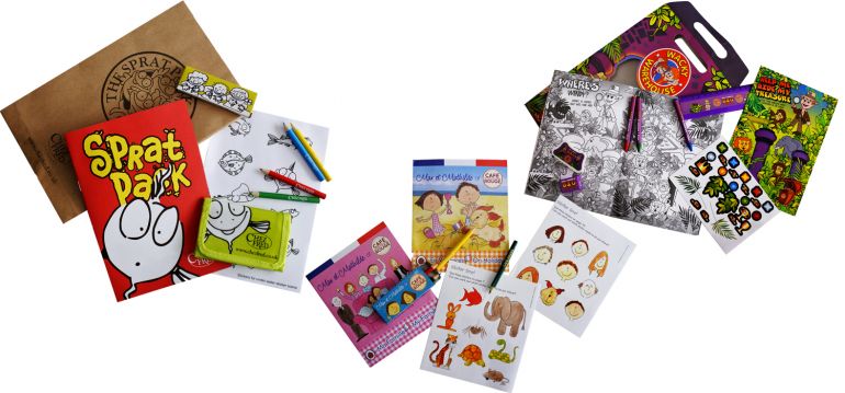 Branded Activity Packs - an excellent way to keep kids entertained ...