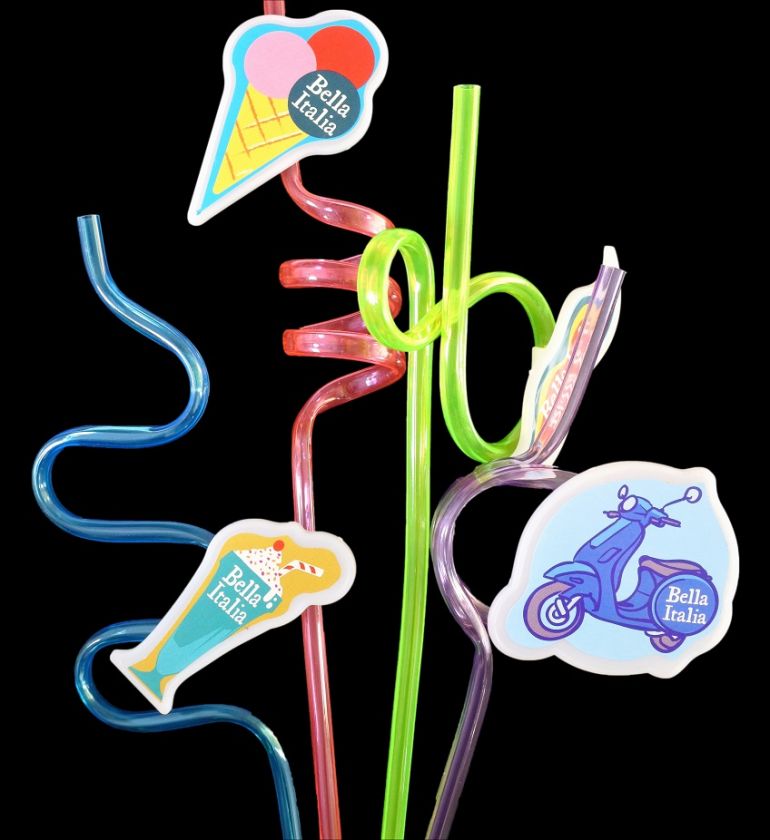 Customised, Collectable, Crazy, Curly Straws - Activity Packs, Children ...